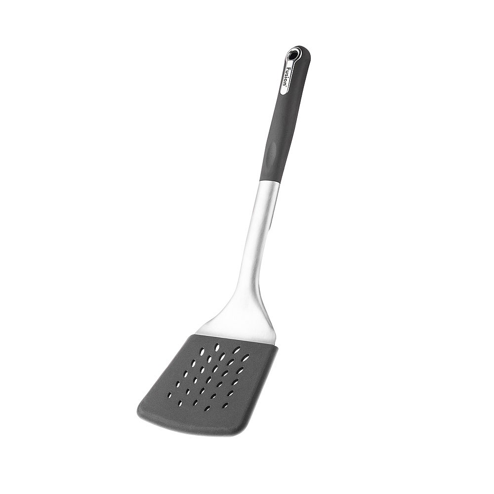 Fusion Stainless Steel Turner with Silicone Cover