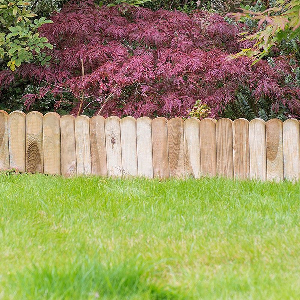 Picket Fence Garden Border Borders And Edging
