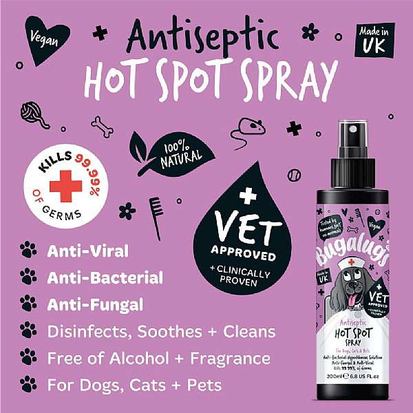 Hot spot spray for dogs store