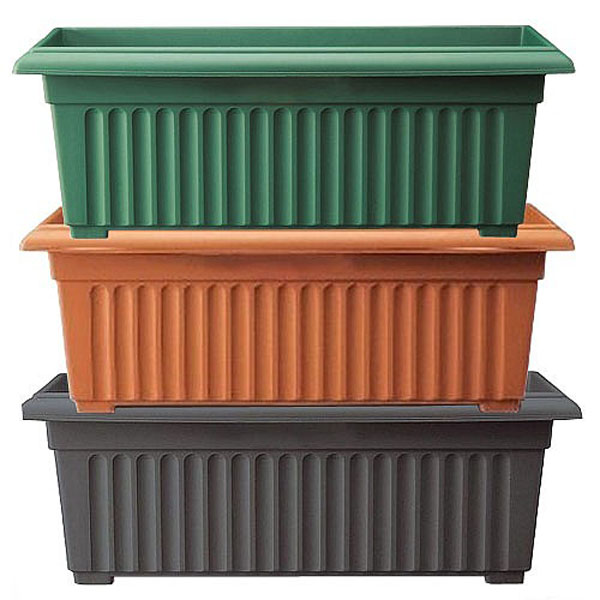 Plastic plant troughs store