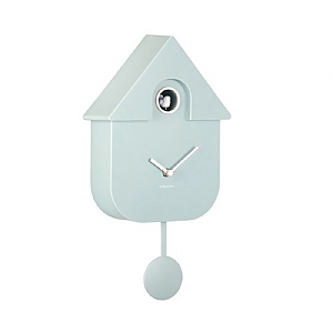 Karlsson Modern Cuckoo Clock - Bright Blue | Clocks | Webbs Garden Centres