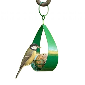 CJ Wildlife Canberra Fat Ball Feeder - Black | Suet & Fat Ball Feeders ...